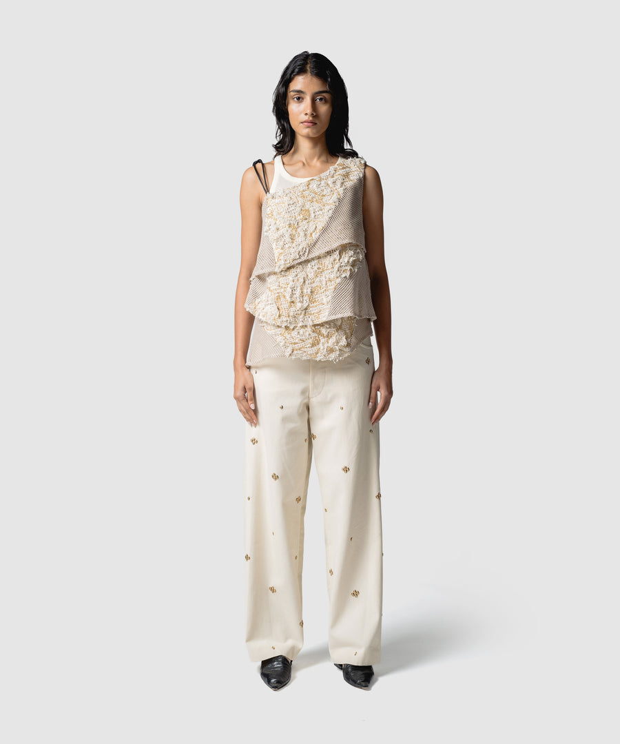 METAL BEANS PANTS｜muller of yoshiokubo(ミュラーオブヨシオクボ)公式通販